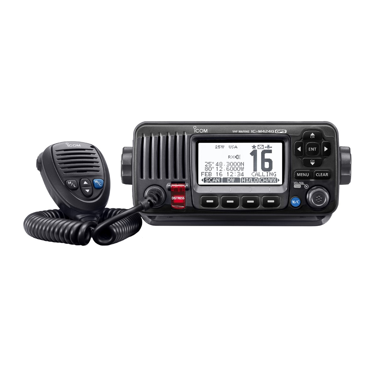 Radio Icom IC-M424-21 Analógico Banda Marina | Telser de Venezuela S.A