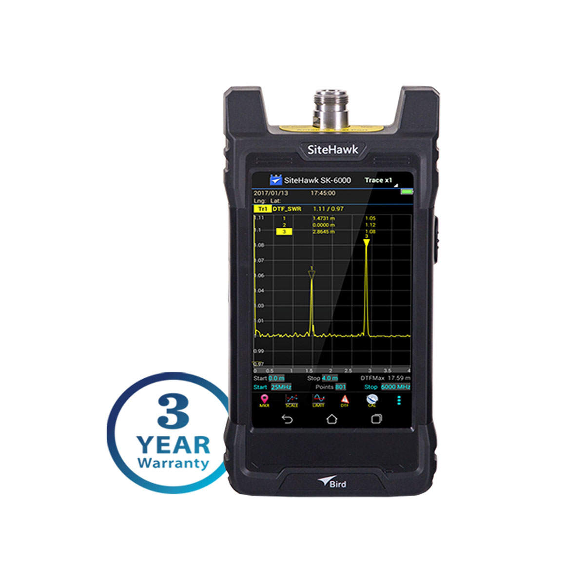 Cables de prueba RF Bird RF TC-MNFN-1-5 DC-6 GHz TC-MNFN-1-5 | Telser ...